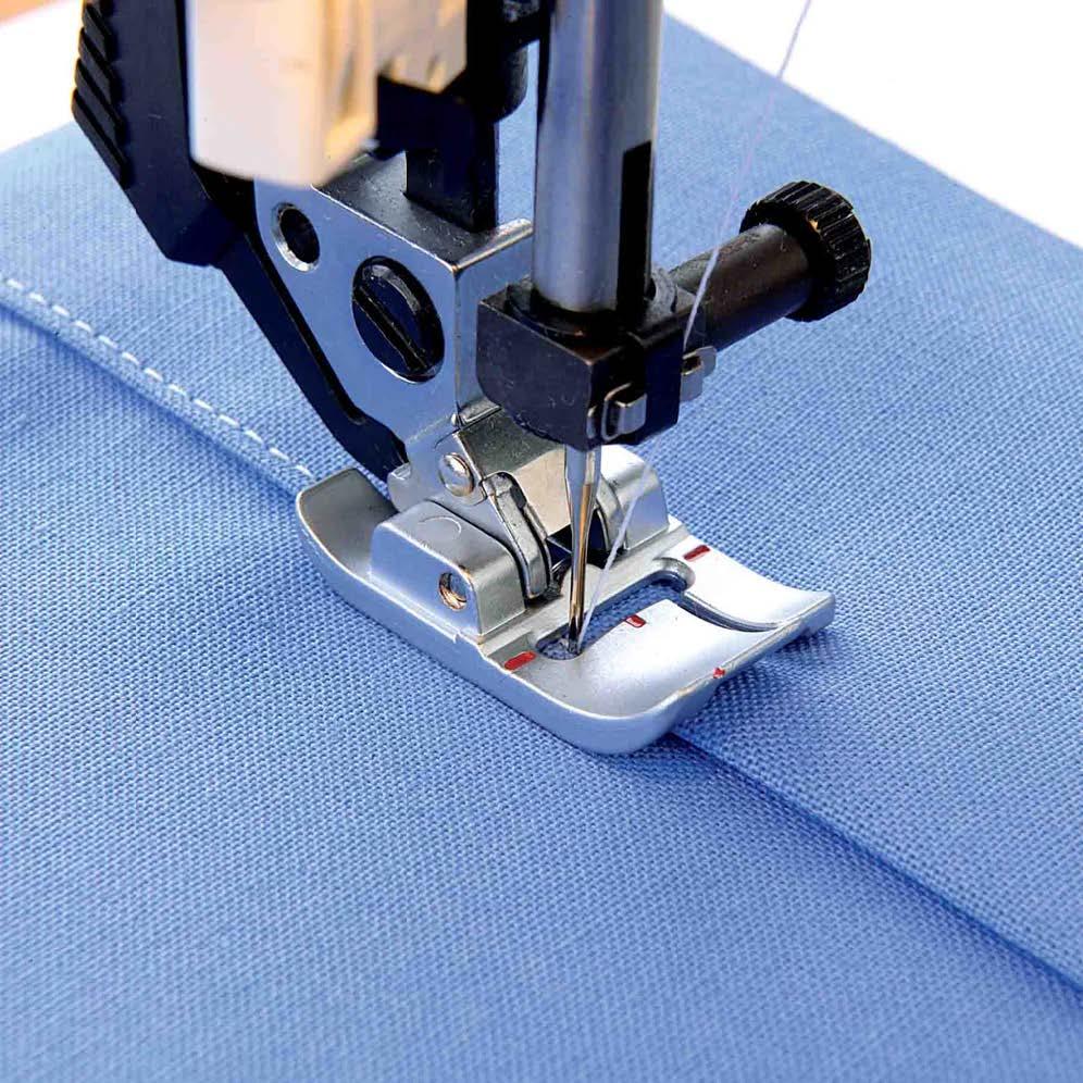 PFAFF Bi-Level Topstitch Foot for IDT System – Grome's Sewing Machine Company