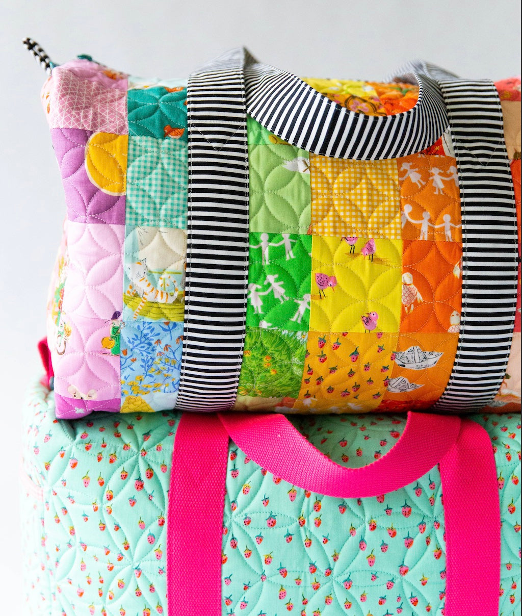 Patchwork Duffle Mini – Grome's Sewing Machine Company